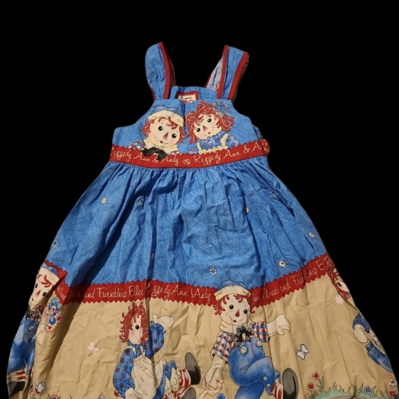 raggedy ann and andy | Dresses | Vintage Raggedy Ann And Andy Dress ...
